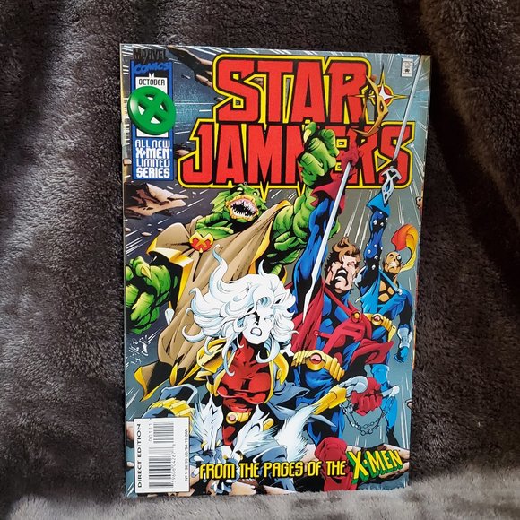 Toys | Starjammers 1 Marvel Comics 1995 Xmen With Game Cards ...